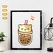 Bubble Tea With Cut Animal Animal Bubble Tea Bubble Tea SVG - Etsy
