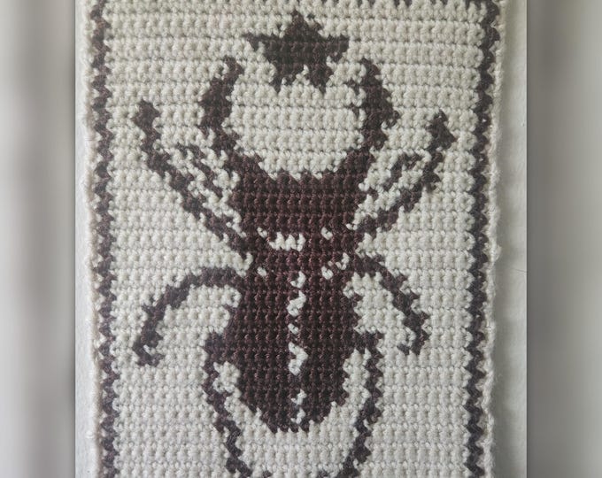 Spiral Bug and Star Crochet Tapestry Pattern- Insect Tapestry - Etsy Canada