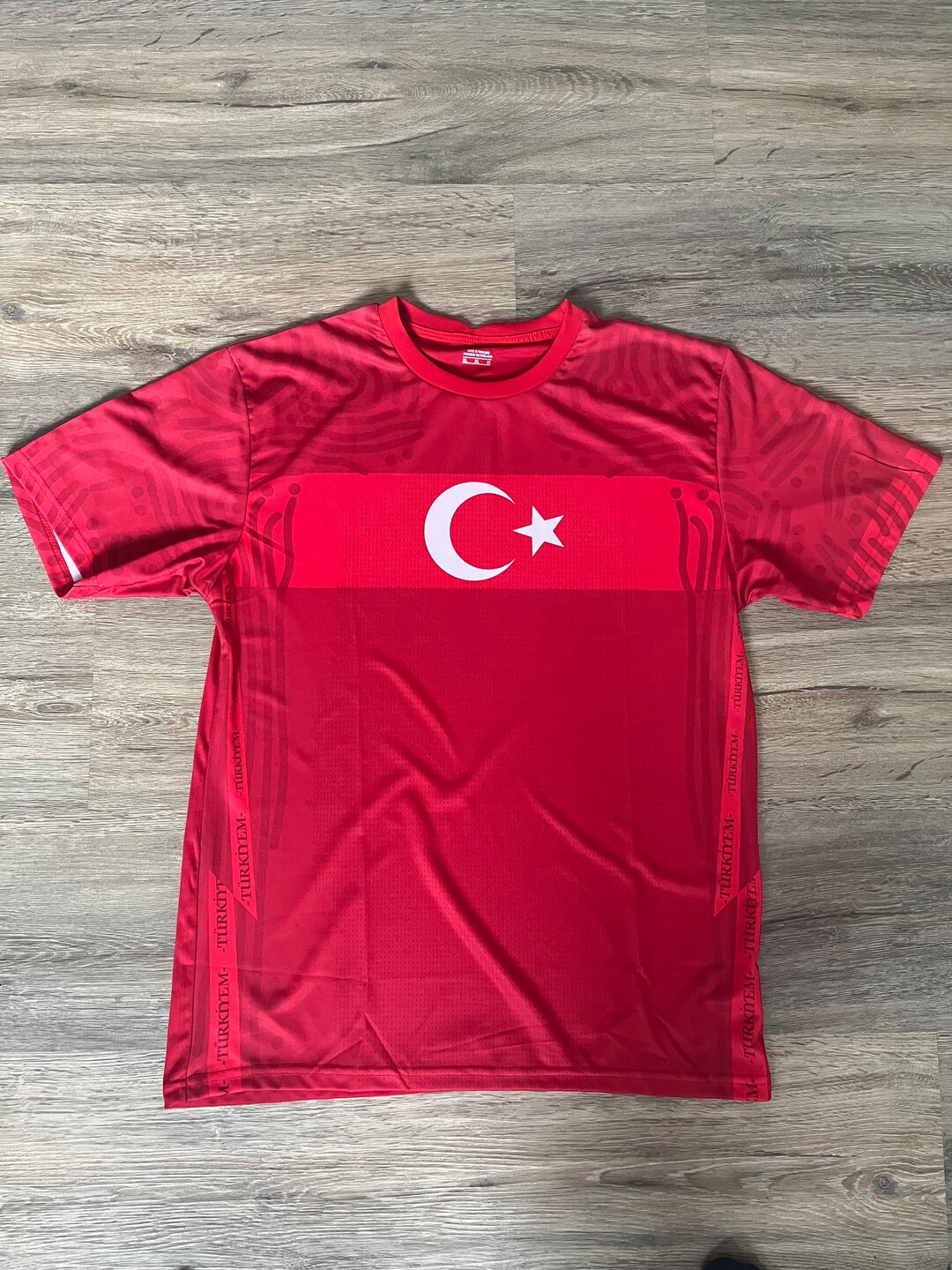 EURO 2024 TURKEY Fan Jersey TURKEY Forma Avrupa Sampiyonasi Turkey ...