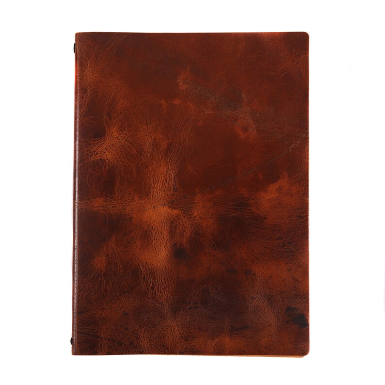 2 Pcs Luxury Leather Menu Holders Set A4 and A5. Thick and Heavy ...