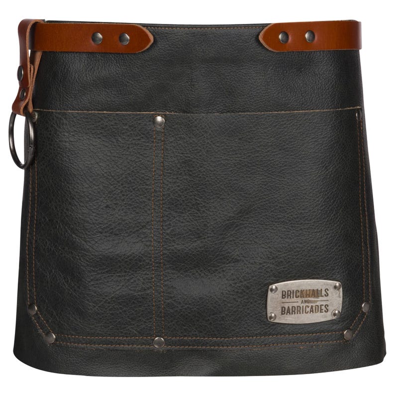 Leather Bistro Apron | Waist Apron | Stain-free | Half Apron | Waiter ...