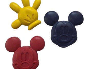 Mickey Mouse Crayons | Etsy