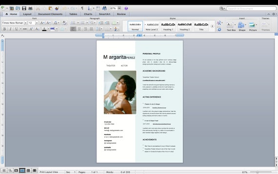 CV Template resume Template - Etsy Finland