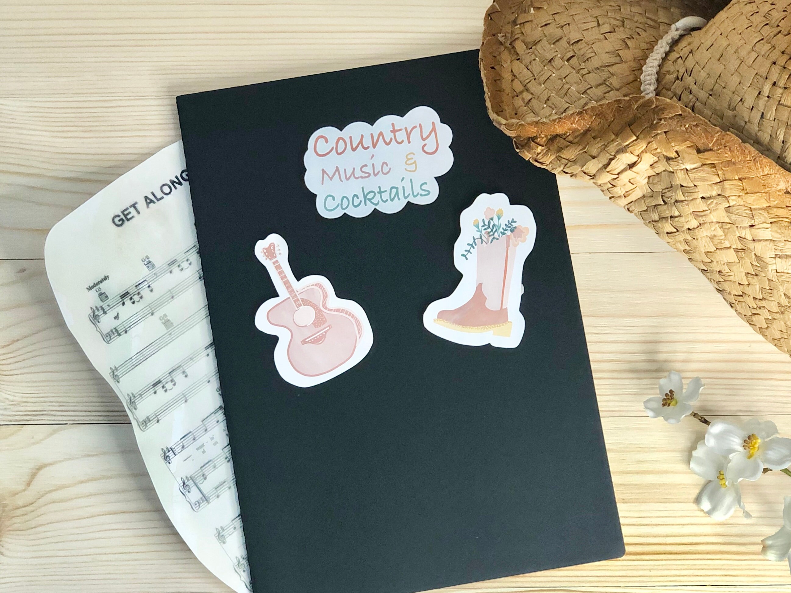 Country Chic Sticker Pack Laptop Stickers Water Bottle | Etsy