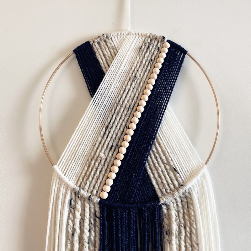 Woven Hoop Wall Art - Etsy