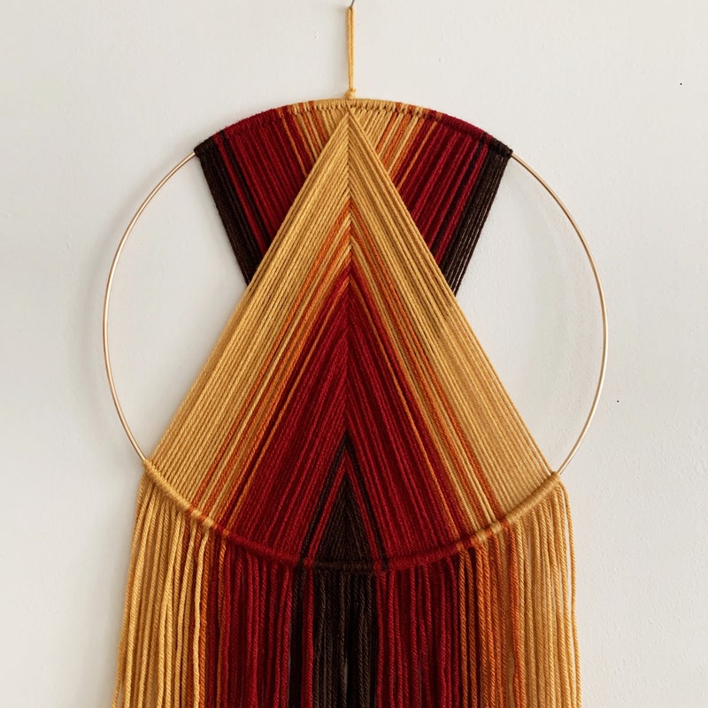 Red Wall Hanging - Etsy
