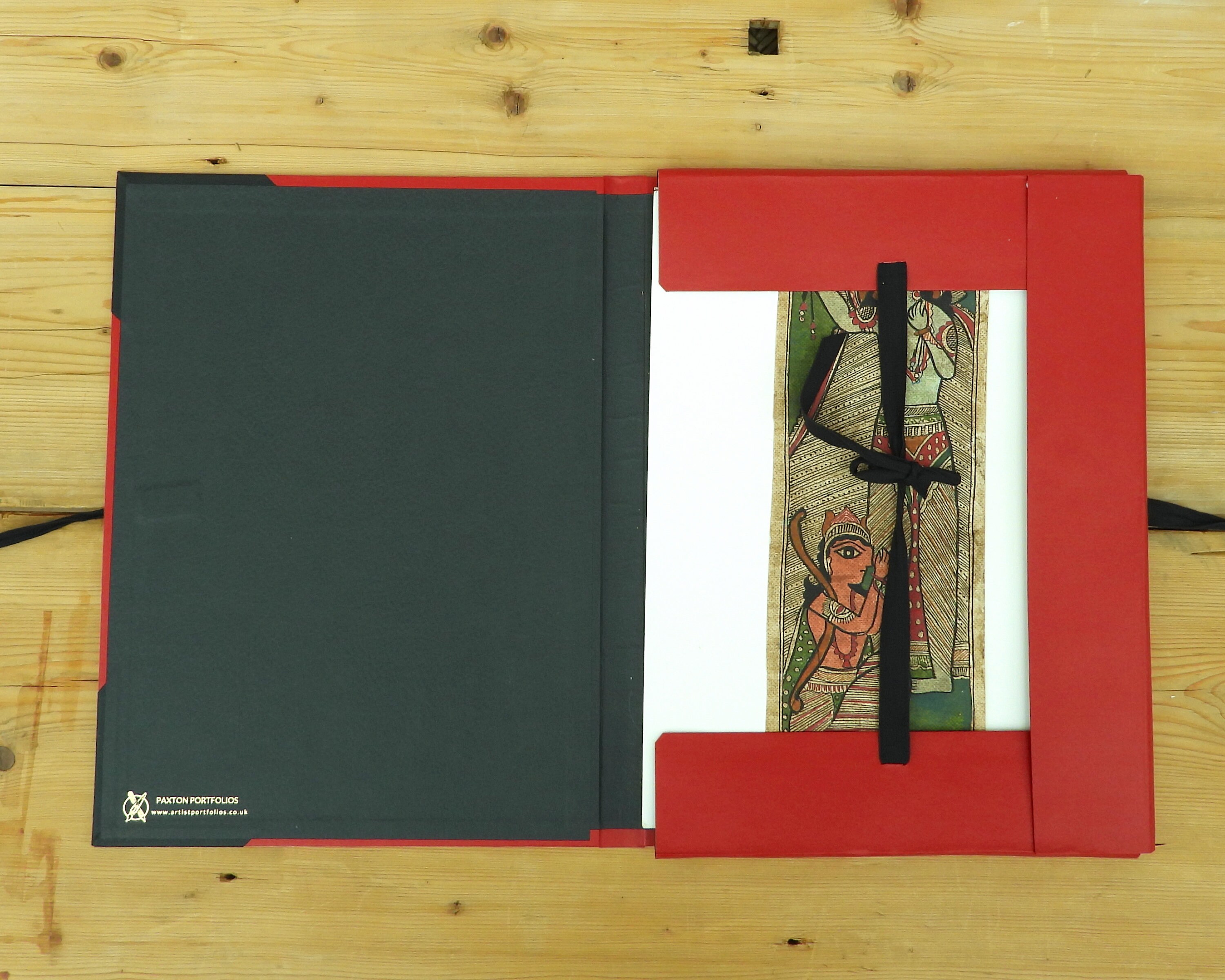 Artists Portfolio for A3 Sheets - Red - Etsy UK