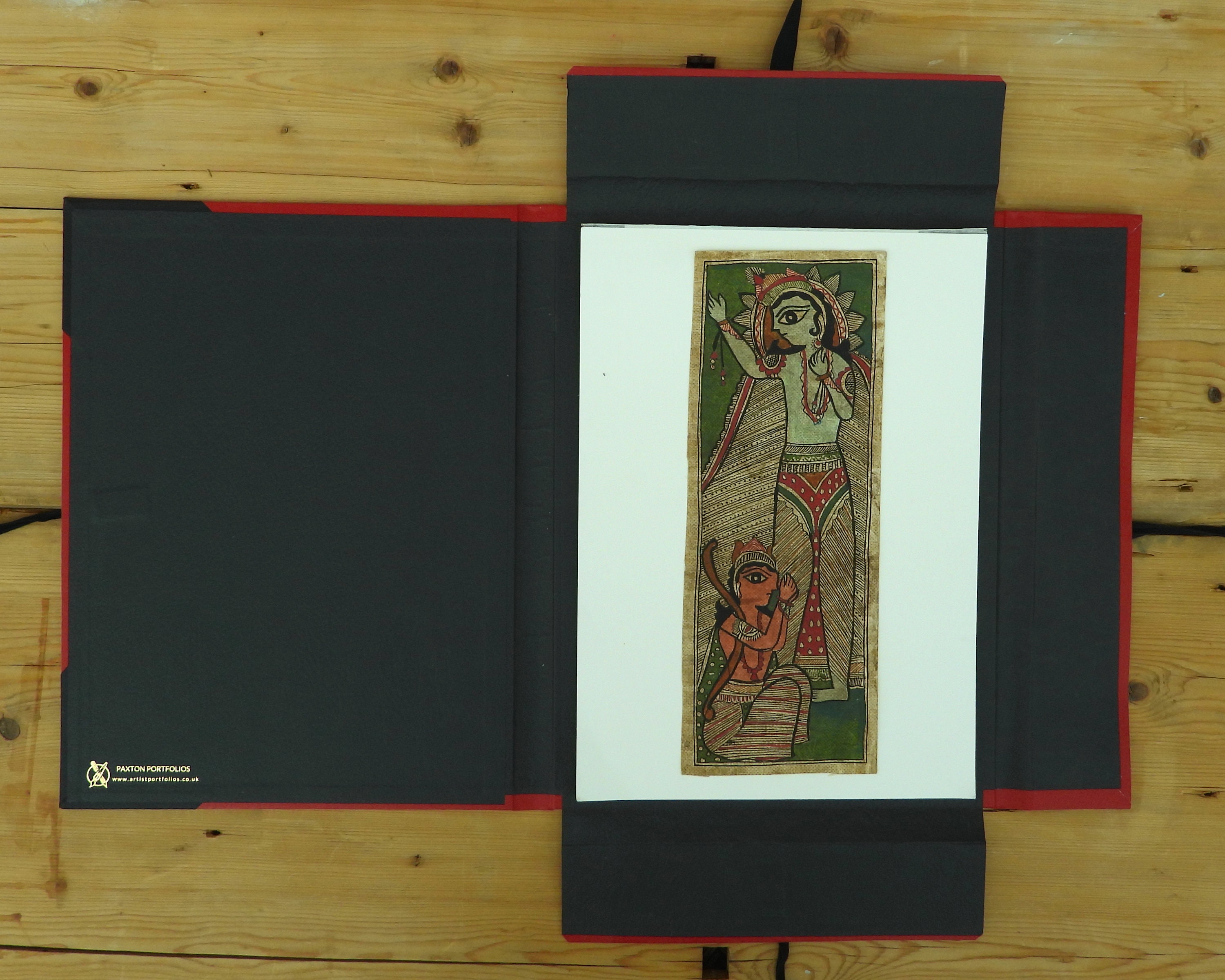 Artists Portfolio for A3 Sheets - Red - Etsy UK