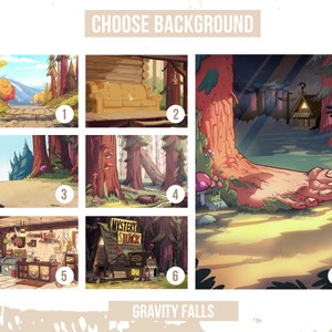 Gravity Falls Custom Portraitcouple Gravity - Etsy