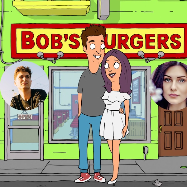 Custom Bobs Burgers Portrait - Etsy