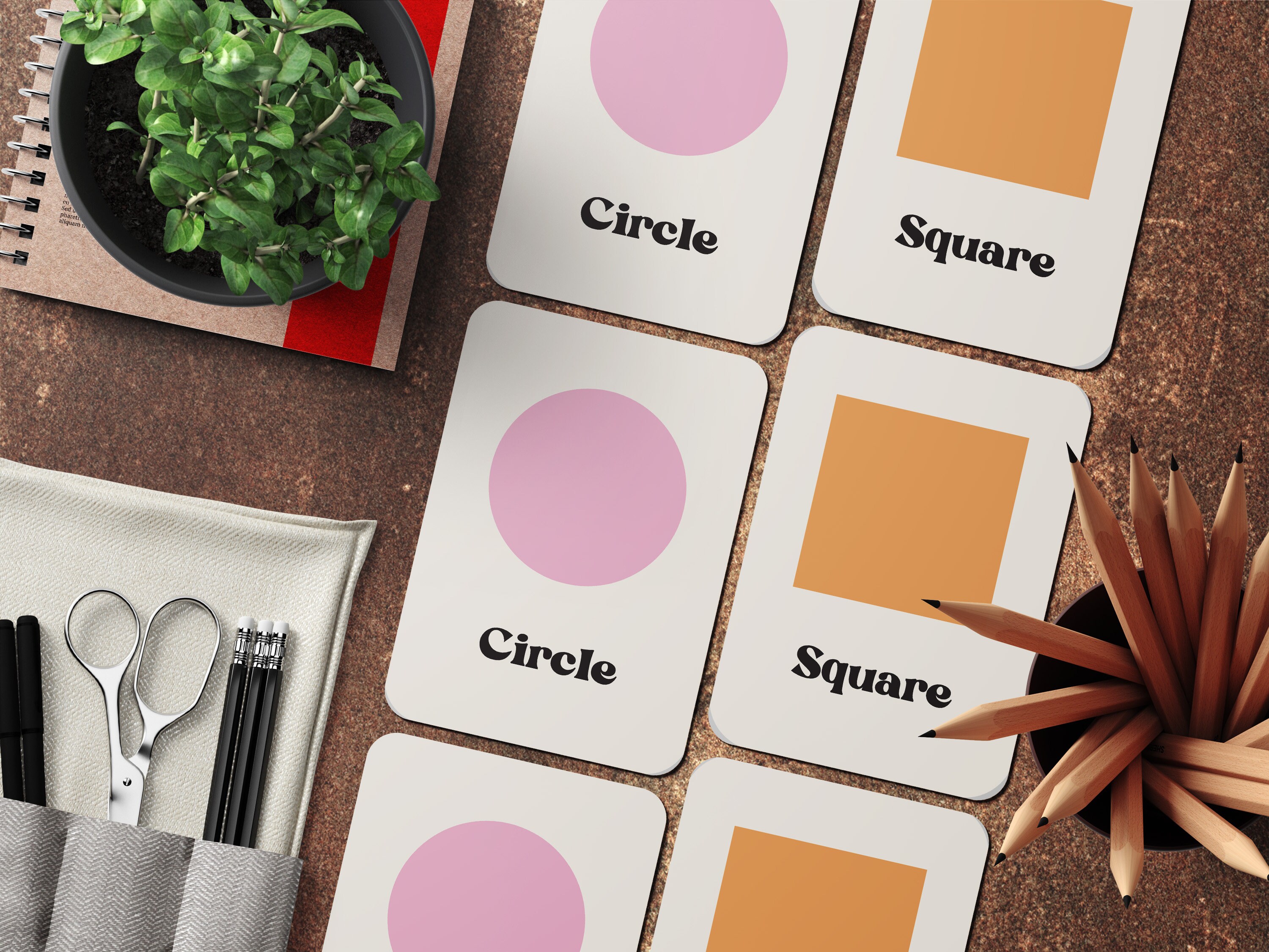 16 Printable Educational Shape Flash Cards, Learning for Kids ...