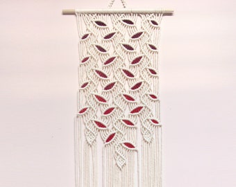 Red Wall Hanging | Etsy