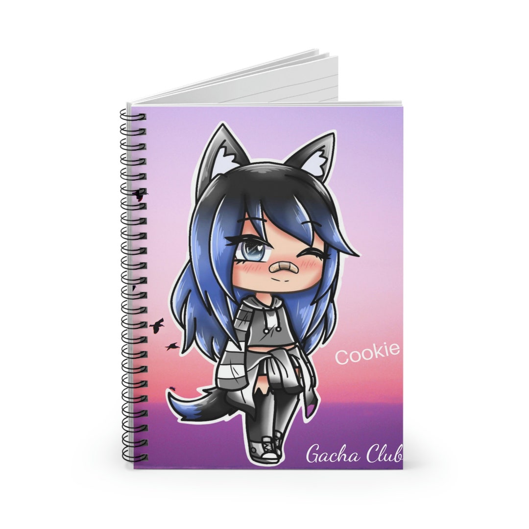 Cookie Gacha Life Spiral Notebook Ligne Réglée - Etsy France