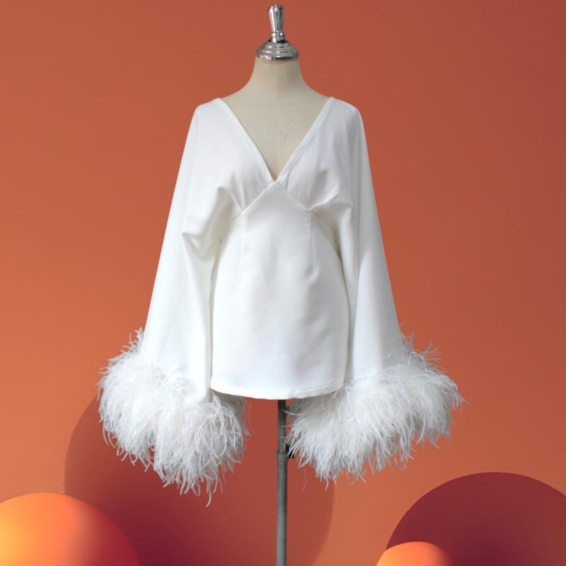 Maraya Feather Dress - Etsy