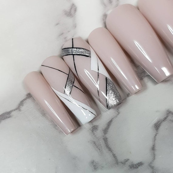 Geometric nail art store