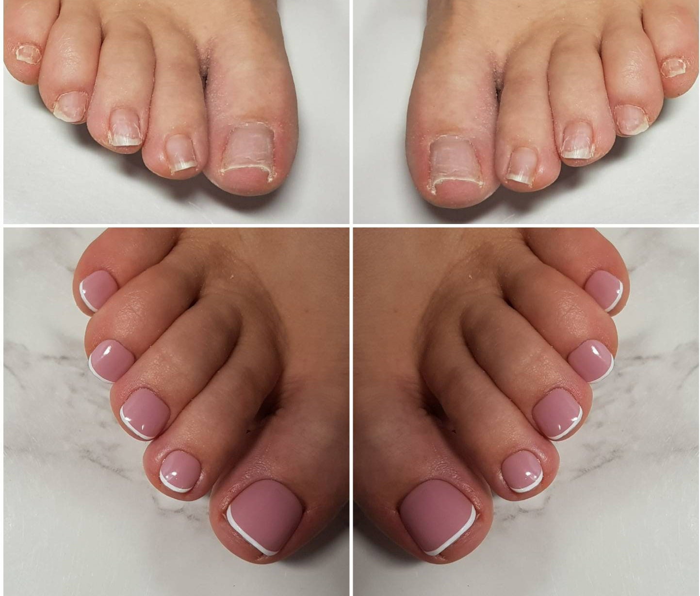 Red Nails Classic Red Toenail Press on Nails. Set of 24. - Etsy