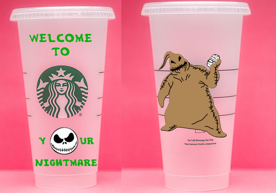 Nightmare Before Christmas Oogie Boogie | Customizable 26 Oz Plastic ...