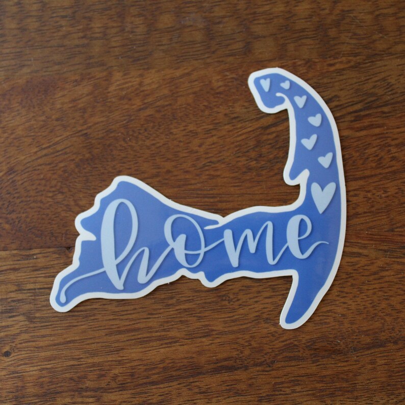 Cape Cod Home Sticker Cape Cod Car Decal Cape Cod Laptop - Etsy