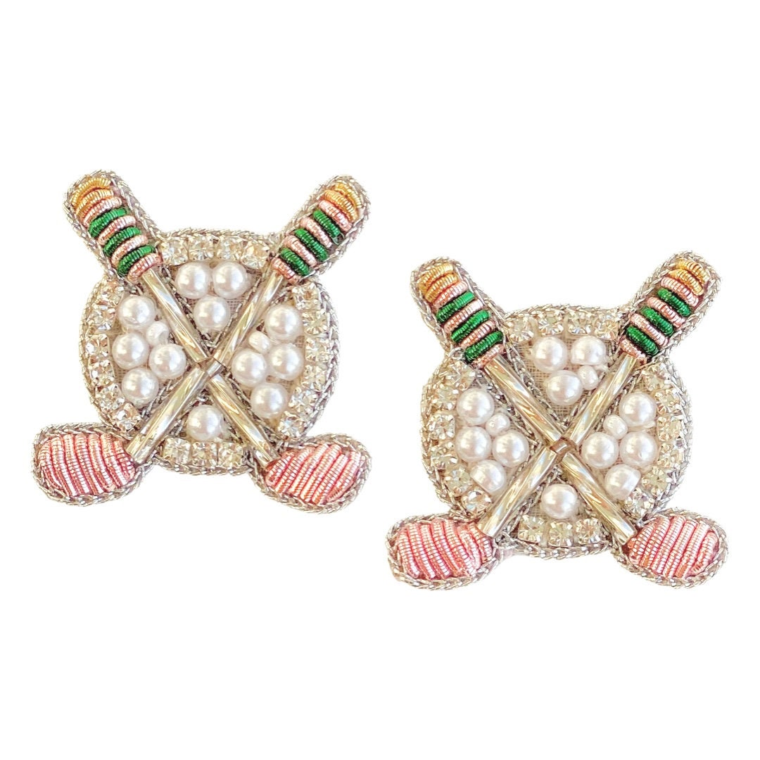 Tee Time Golf Earrings - Etsy