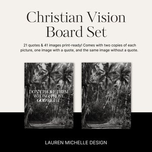 Faith Vision Board Images & Quotes | Prayer Board | Spiritual | Vision ...