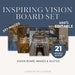 Inspiring Vision Board Set | Quotes and Photography | Printable Vision ...