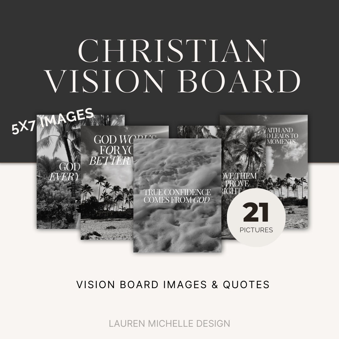 Faith Vision Board Images & Quotes | Prayer Board | Spiritual | Vision ...