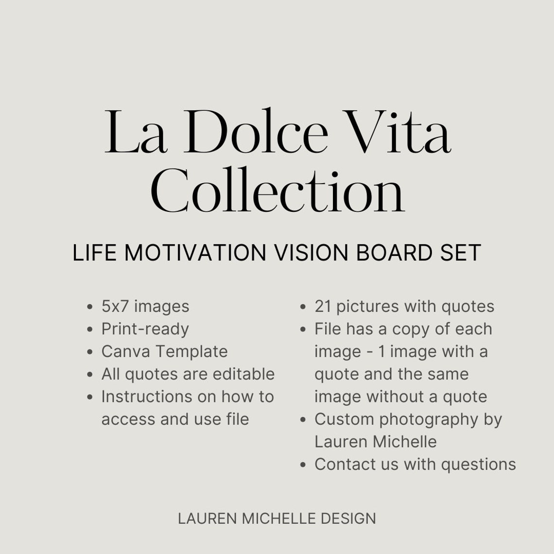 Travel to Italy Vision Board Transform Your Life Vision Board La Dolce ...