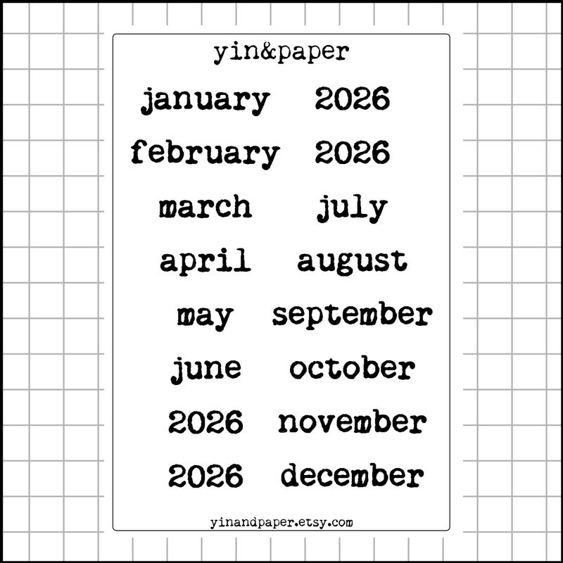 February Headers - Etsy