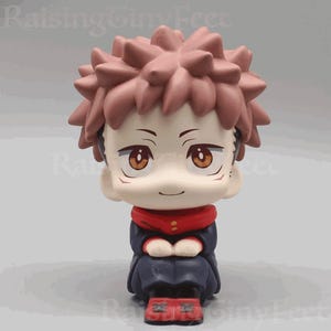 Anime Kawaii Fushiguro Megumi Lookup Toy Jujutsu Kaisen Mini Figures ...