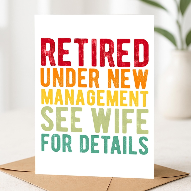 Funny Retirement Cards - Etsy UK