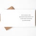 Thank You Placement Card | Thank You for Your Help During Placement ...