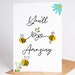 New Job Card -you'll Bee Amazing Good Luck Card, Card for a Co-worker ...