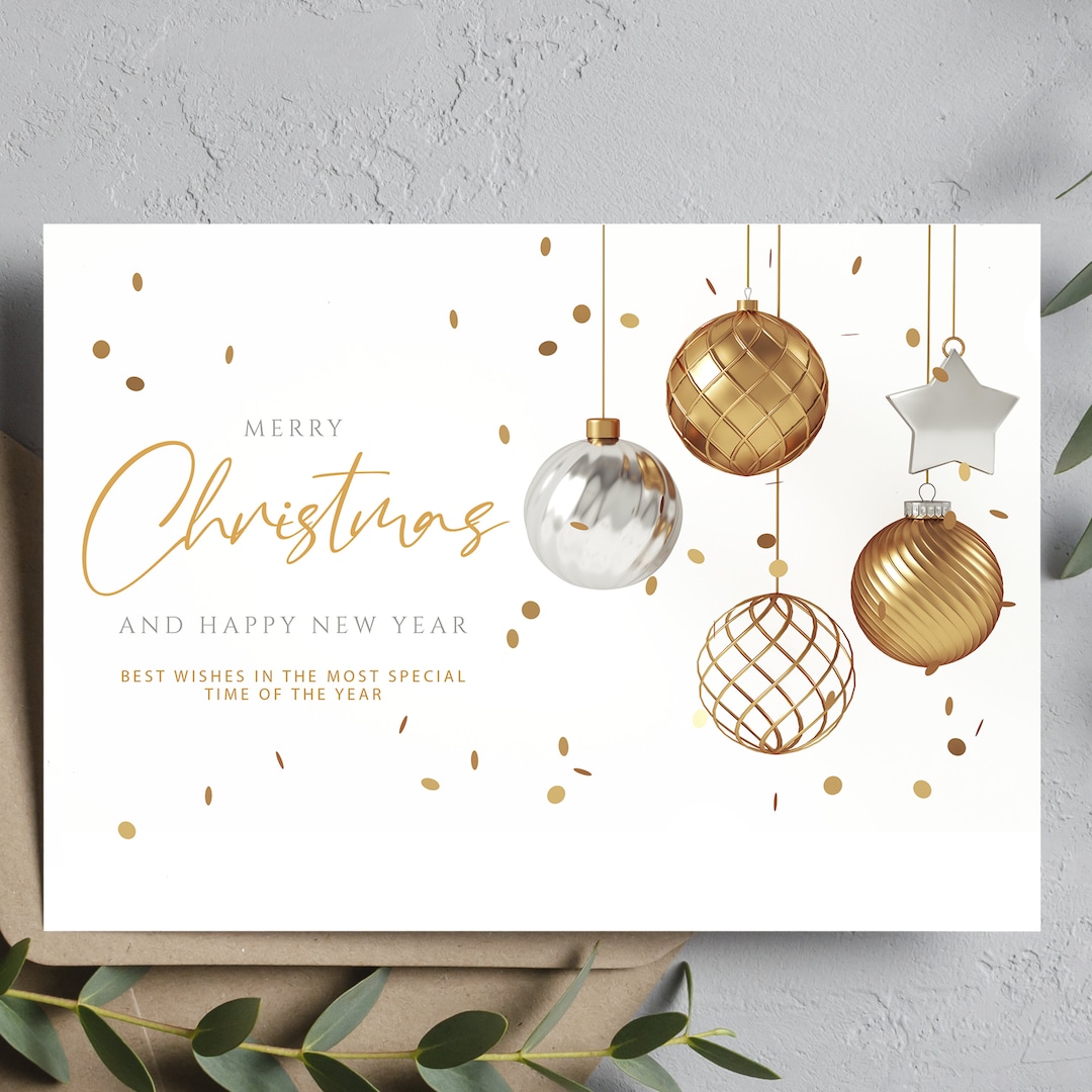 Corporate Christmas Cards Branded Corporate Company Christmas Cards for ...
