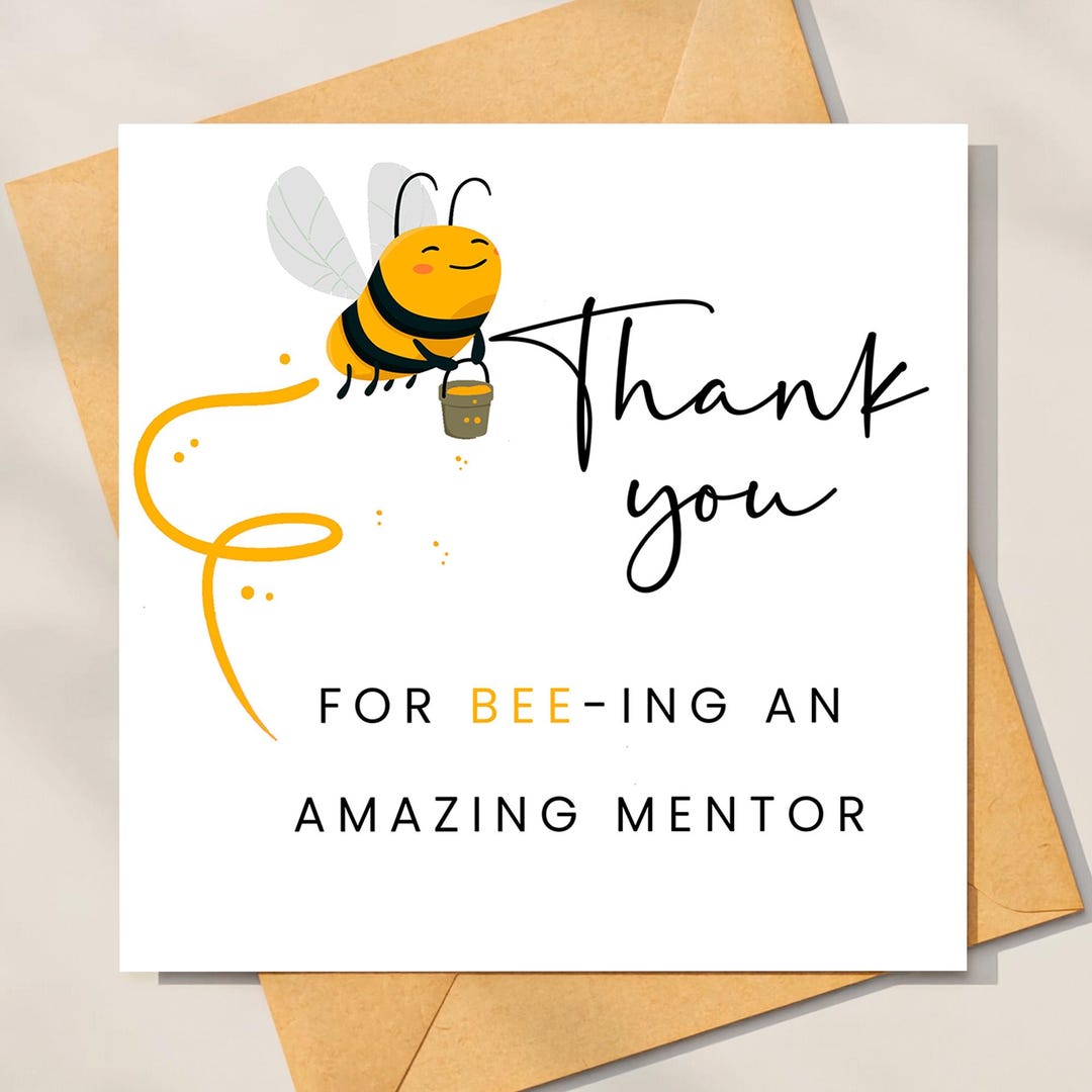 Thanks for Beeing Such A Wonderful Mentor | Placement Card, Nursing ...