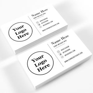 Custom Business Cards, Designed and Printed With Your Business Logo ...