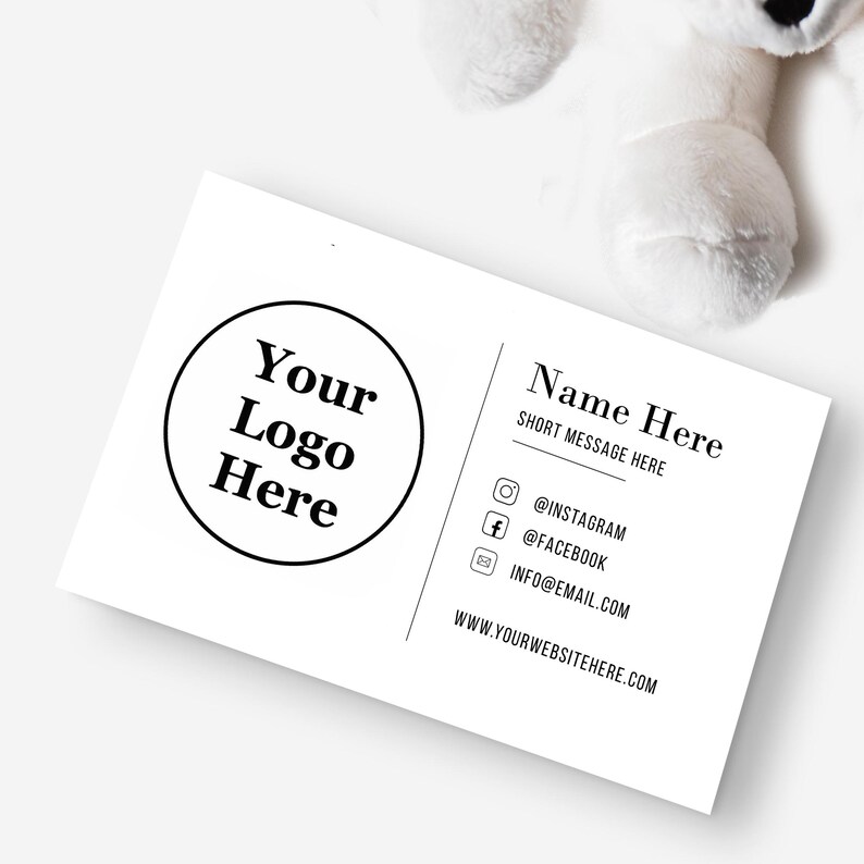 Custom Business Cards, Designed and Printed With Your Business Logo ...