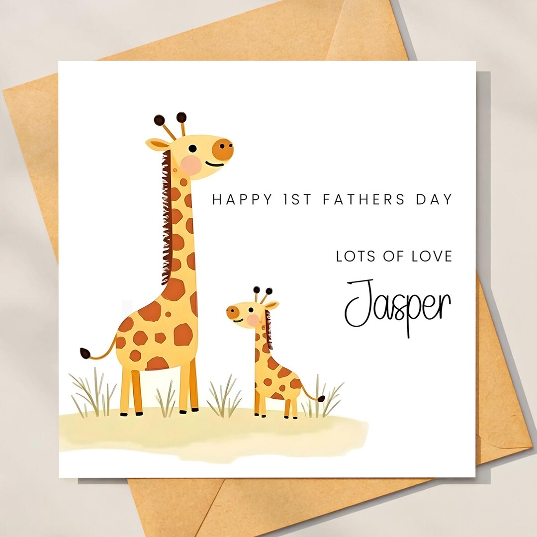 Fathers Day Card, 1st Fathers Day Keepsake Fathers Day Card From Baby ...