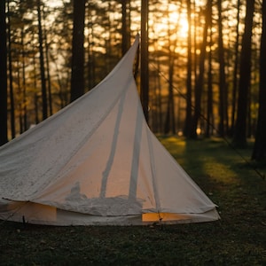 Finnish Loue Tent: a Bushcraft Canvas Tent - Traditional Bushcraft and ...