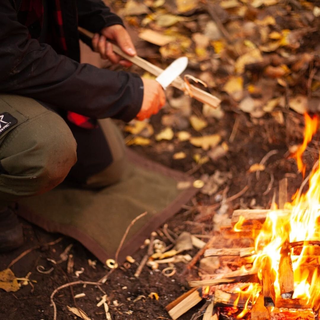 Waterproof Oilskin Mat - Artisanal Bushcraft & Camping Waxed Cotton ...