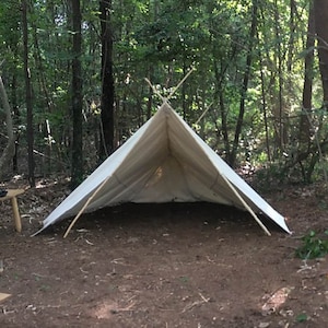 The Forester Tent: a Bushcraft Canvas Tent - Traditional Bushcraft and ...