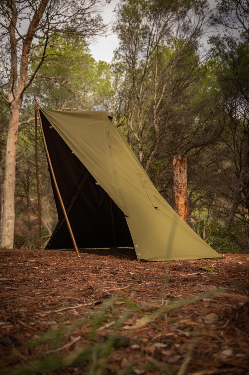 Polish Lavvu Poncho - Perfect Military Tent for Bushcraft & Outdoor ...