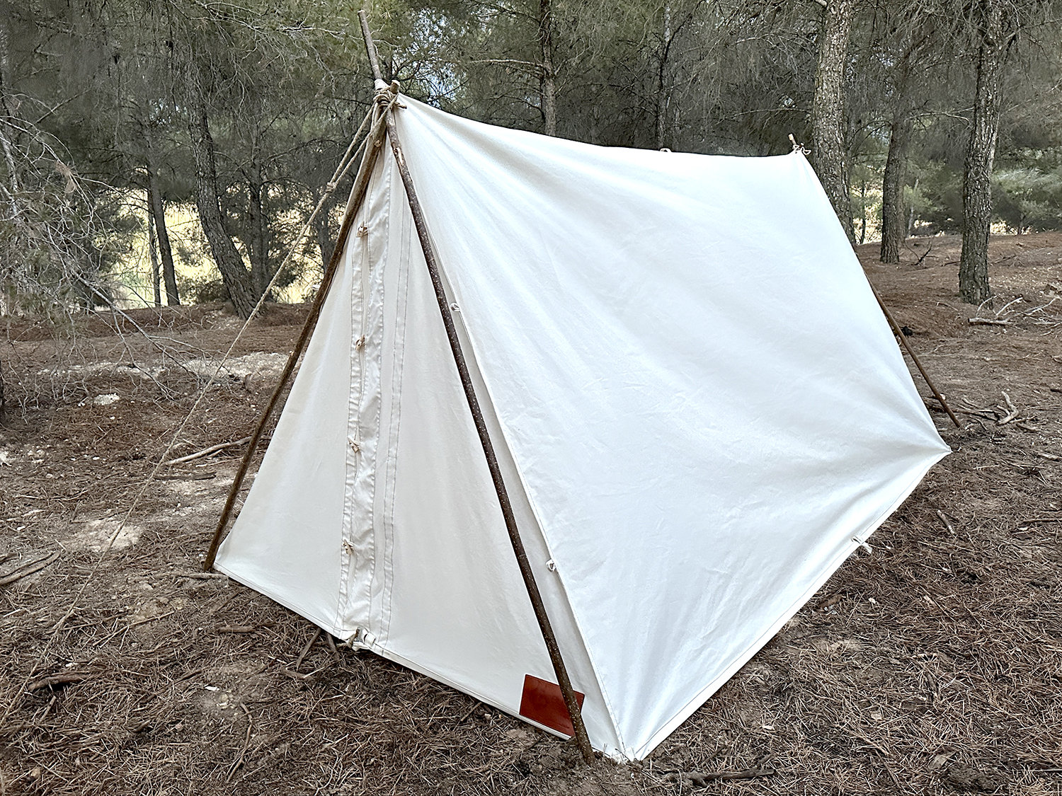 Premium Wedge Tent: a Bushcraft Canvas Tent - Traditional 100% Cotton ...