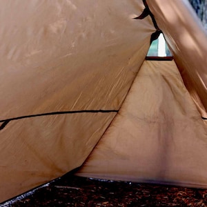 The Forester Tent: a Bushcraft Canvas Tent - Traditional Bushcraft and ...