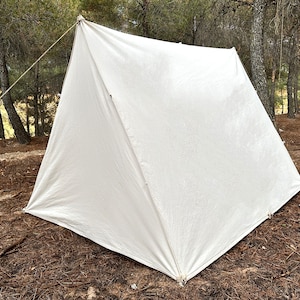 Premium Wedge Tent: a Bushcraft Canvas Tent - Traditional 100% Cotton ...