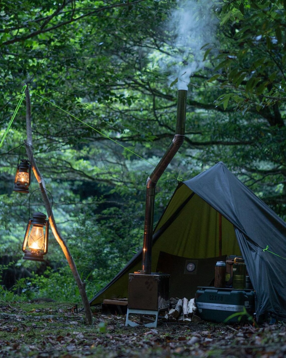 Artisanal Bushcraft Oilskin Tarp Handmade Waxed Cotton Canvas - Etsy ...