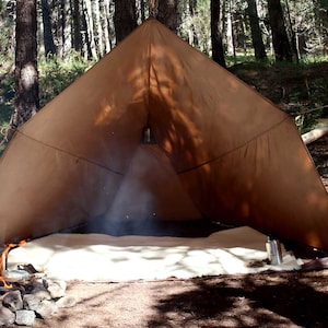 The Forester Tent: a Bushcraft Canvas Tent - Traditional Bushcraft and ...
