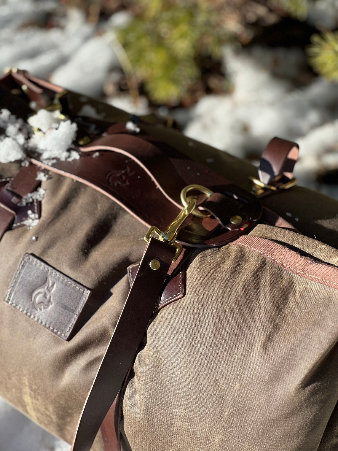 Oilskin Cowboy Bedroll by Bushcraft Spain for Bushcrafters and Campers ...