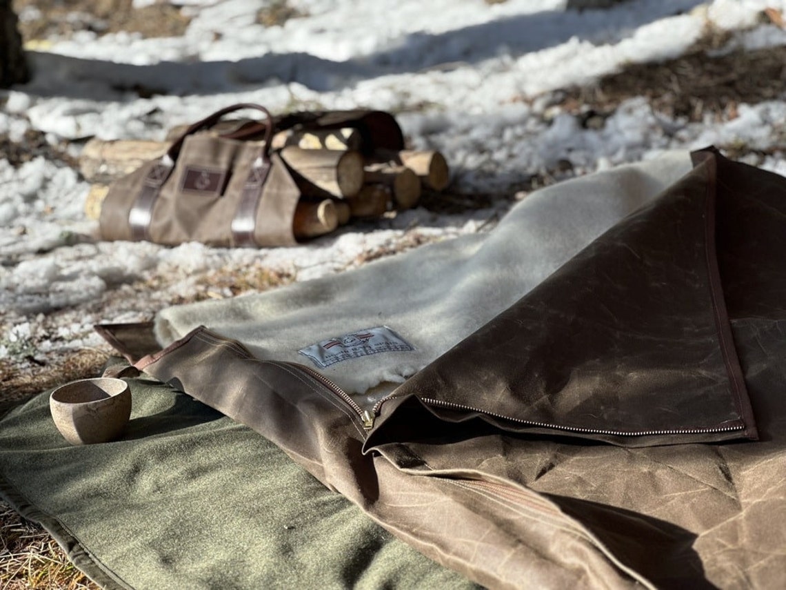 Oilskin Cowboy Bedroll by Bushcraft Spain for Bushcrafters and Campers ...