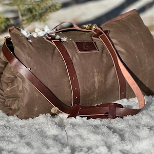 Oilskin Cowboy Bedroll by Bushcraft Spain for Bushcrafters and Campers ...