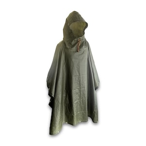 Oilskin Poncho Shelter - Perfect Poncho for Bushcraft and Outdoor ...